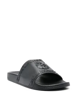 Just Cavalli Logo-embossed Slides