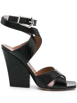 Paris Texas Arizona 100mm Leather Sandals