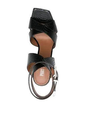 Paris Texas Arizona 100mm Leather Sandals