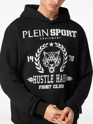PLEIN SPORT Logo-print Hoodie