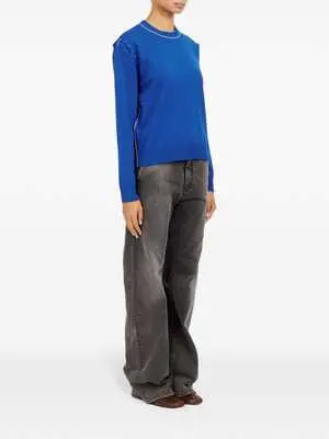 MAISON MARGIELA Crew-neck Cut-out Jumper