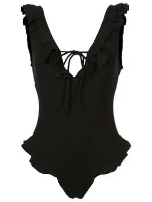 CLUBE BOSSA Scoop Back Swimsuit - Black
