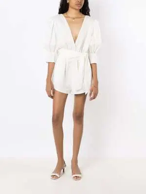 ADRIANA DEGREAS Orquidea Vintage Playsuit