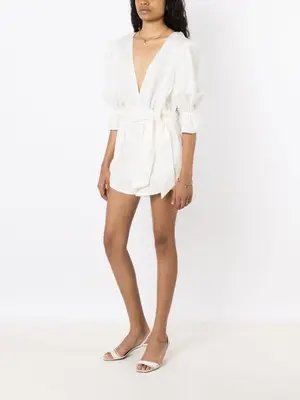 ADRIANA DEGREAS Orquidea Vintage Playsuit