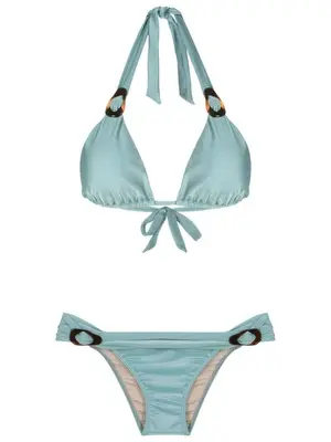ADRIANA DEGREAS Halterneck Triangle Bikini
