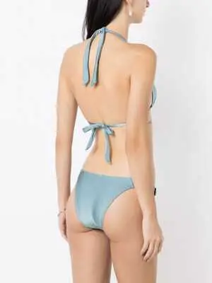 ADRIANA DEGREAS Halterneck Triangle Bikini