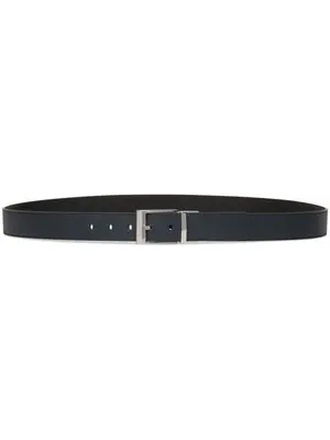 Bally Shiffie Leather Belt - Blue