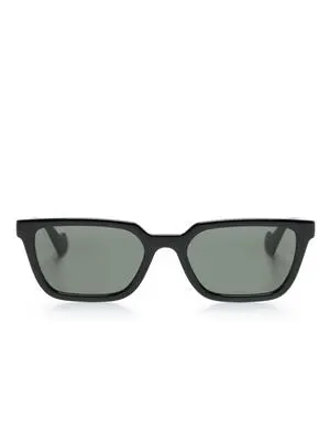 Gucci Rectangle-frame Sunglasses - Black