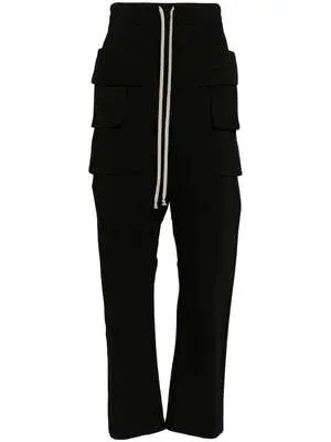 Rick Owens Jumbo Bela Drop-crotch Trousers - Black