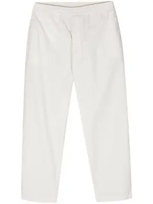 Officine Générale Elasticated-waist Tapered Trousers