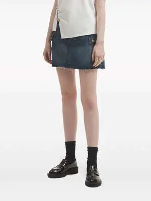 B+AB Denim Cargo Miniskirt