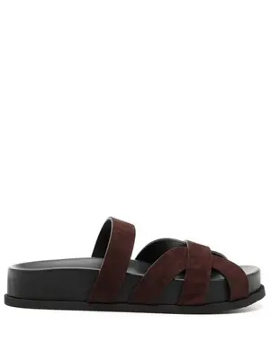 NEOUS Strappy Suede Sandals