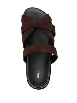 NEOUS Strappy Suede Sandals