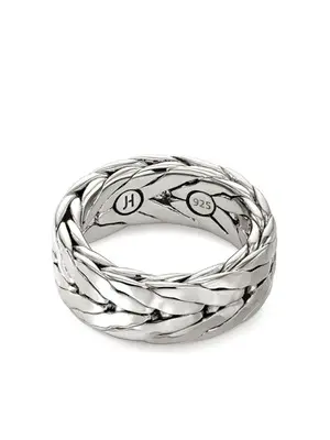 John Hardy Sterling Chain Motif Ring - Silver