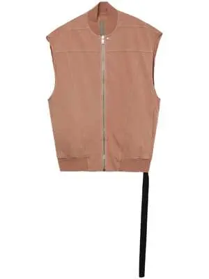 Rick Owens Zip-up Cotton Gilet