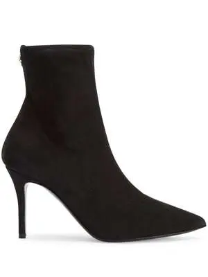 Women's Black Pointed Toe Ankle Boots