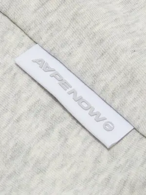 AAPE BY *A BATHING APE Logo-patch Elasticated-waist Shorts - Grey