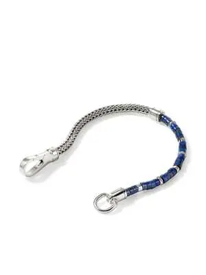 John Hardy Sterling Silver Lapis Lazuli Heishi Bracelet