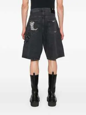 1017 Alyx 9sm Distressed Denim Shorts