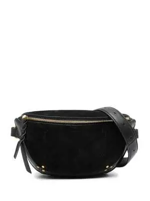 Jérôme Dreyfuss Lino Banane Leather Belt Bag - Black