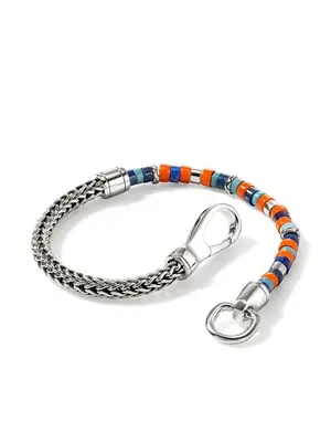 John Hardy Sterling Lapis Lazuli And Turquoise Bracelet - Silver