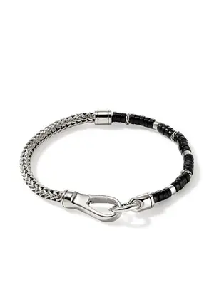 John Hardy Sterling Black Onyx Bracelet - Silver