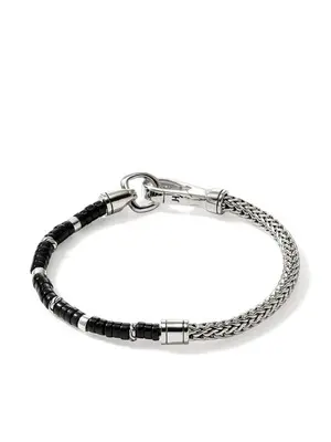 John Hardy Sterling Black Onyx Bracelet - Silver