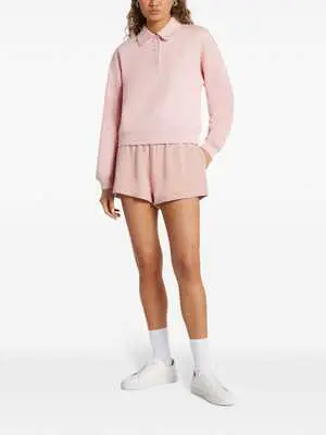 Lacoste Logo-embossed Cotton Sweatshirt - Pink
