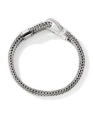 John Hardy Sterling Wheat Chain Hook Bracelet