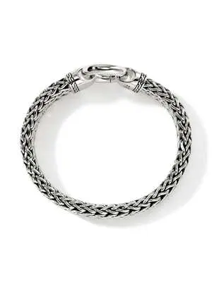 John Hardy Sterling Wheat Chain Bracelet - Silver