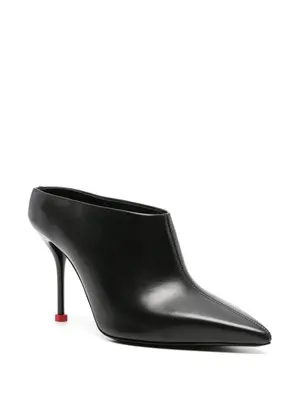 Alexander McQueen Thorn 90mm Leather Mules