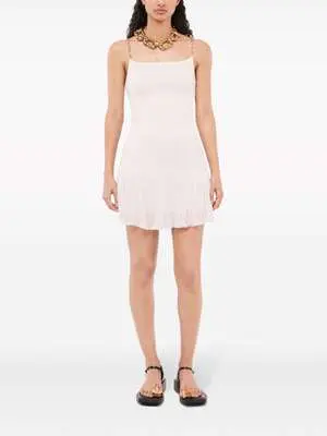 Rabanne Chain-strap Silk Minidress