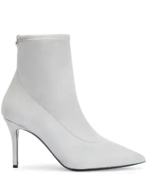 GIUSEPPE ZANOTTI 90mm Mirea Ankle Boots - Grey