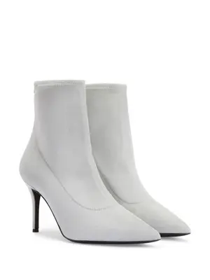 GIUSEPPE ZANOTTI 90mm Mirea Ankle Boots - Grey