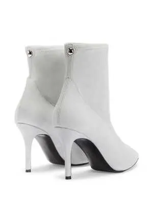 GIUSEPPE ZANOTTI 90mm Mirea Ankle Boots - Grey