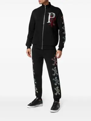 Philipp Plein Skeleton-appliqué Tracksuit
