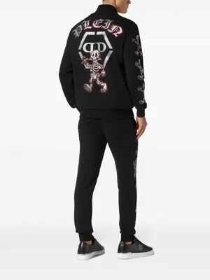 Philipp Plein Skeleton-appliqué Tracksuit