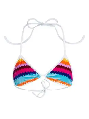 Missoni Zigzag-print Triangle Bikini