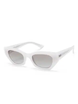 Ray-ban Zena Cat-eye Sunglasses - White