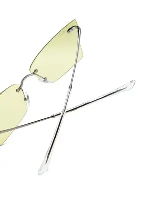 Ray-ban Rimless Sunglasses - Silver