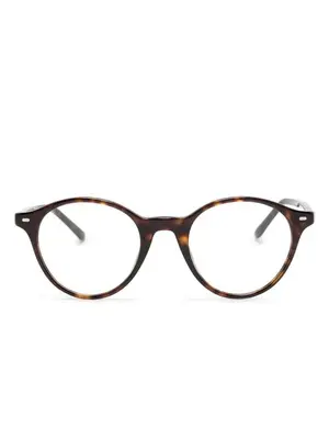 Ray-ban Round Tortoiseshell Glasses