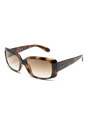 Ray-ban Rectangle-frame Sunglasses - Brown