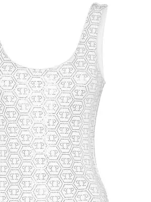 Philipp Plein Monogram One-piece Swimsuit