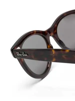 Ray-ban Wayfarer Round-frame Sunglasses