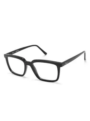 Ray-ban Rectangle-frame Glasses - Black