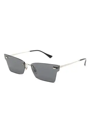 Ray-ban Rimless Rectangle Sunglasses - Gold