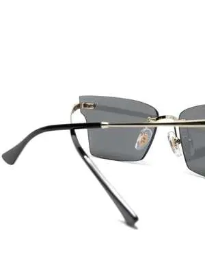 Ray-ban Rimless Rectangle Sunglasses - Gold