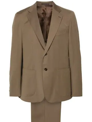 Caruso Notched-lapels Single-breasted Suit