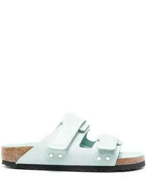 BIRKENSTOCK Uji Leather Sandals - Blue