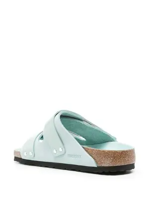 BIRKENSTOCK Uji Leather Sandals - Blue